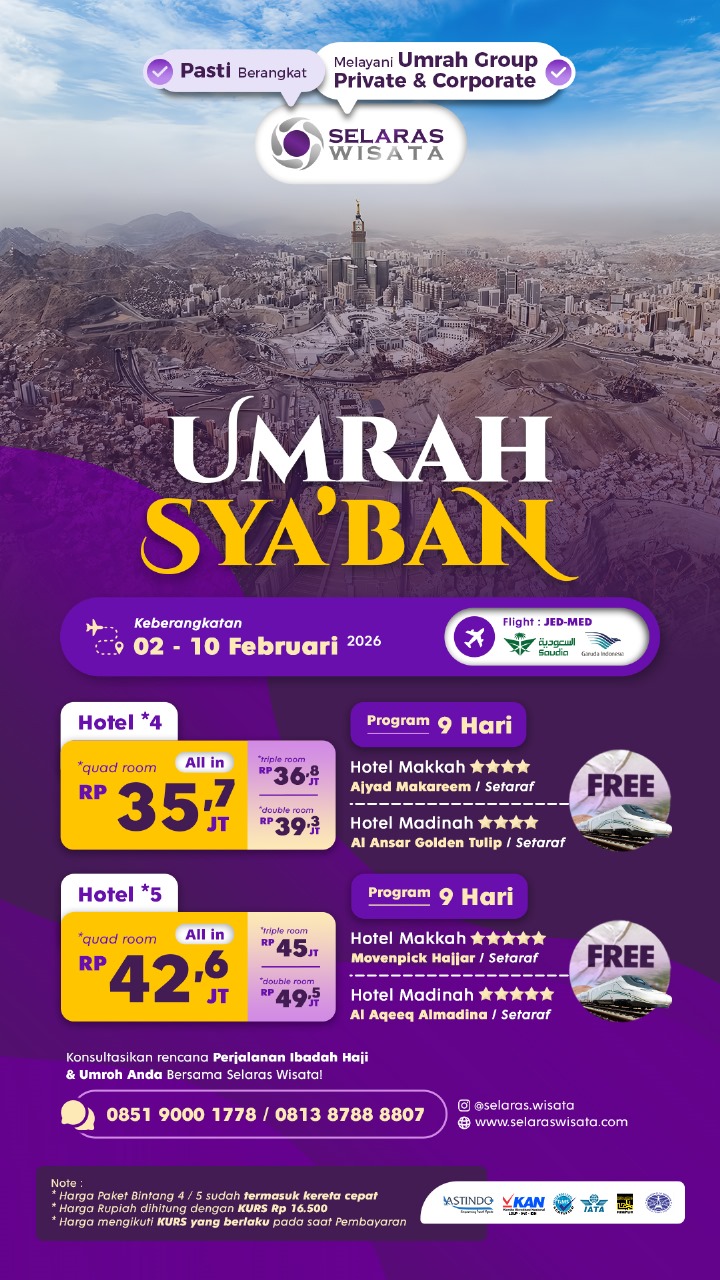 Selaras Citanusa Wisata - Travel Umrah & Haji